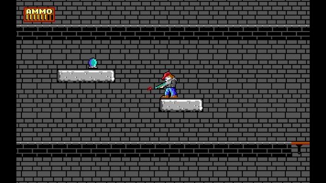 Прохождение Dangerous Dave in the Haunted Mansion (1991) Level 3