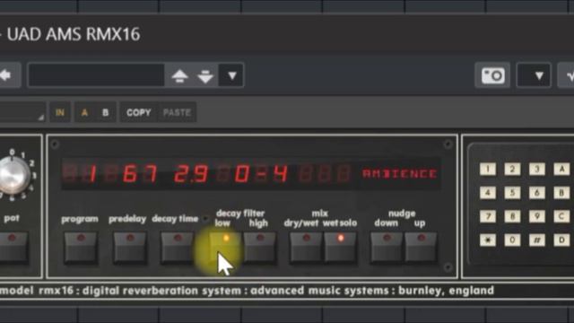 UAD AMS RMX16
