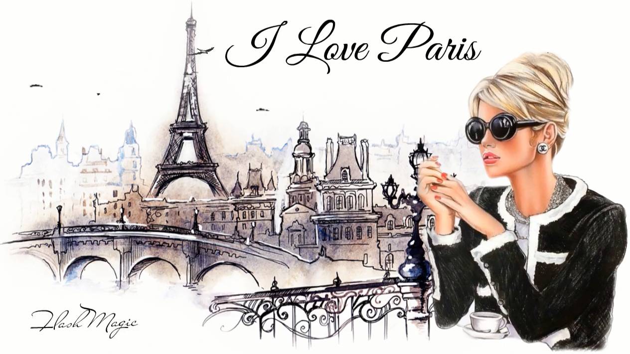 I Love Paris. Мелодии Парижа!