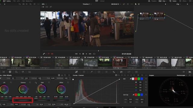 5 шагов цветокоррекции LOG файлов в DaVinci Resolve