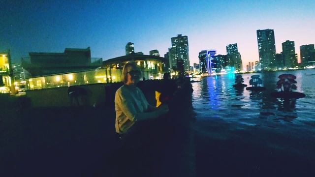 2025.02.01. ОАЭ. Шарджа. Al Majaz Park. Поющие фонтаны ...