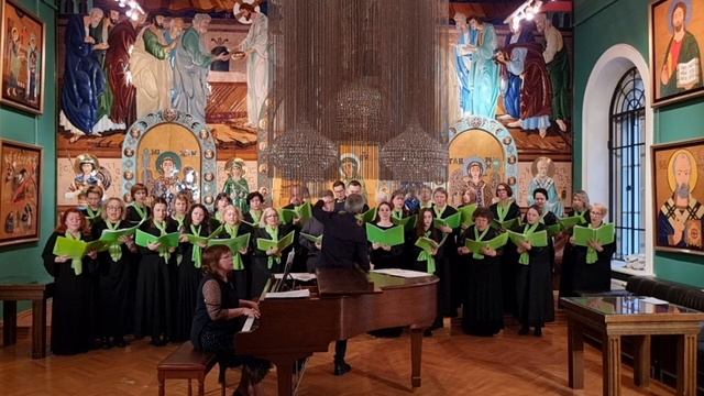 Концерт хорового ансамбля "Созвучие" и Гёте-хора в галерее Церетели 08.02.2025 г.