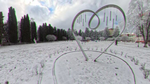 Ессентуки. Зимняя сказка в парке Виктория.