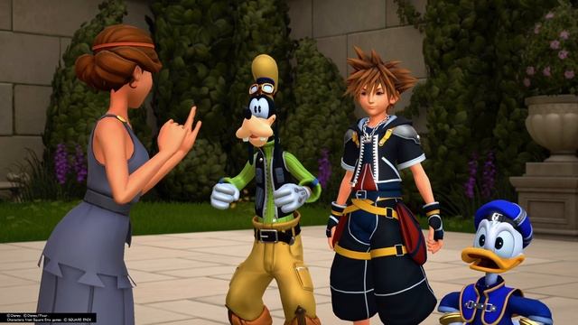 kingdom hearts III катсцены, истиные герои