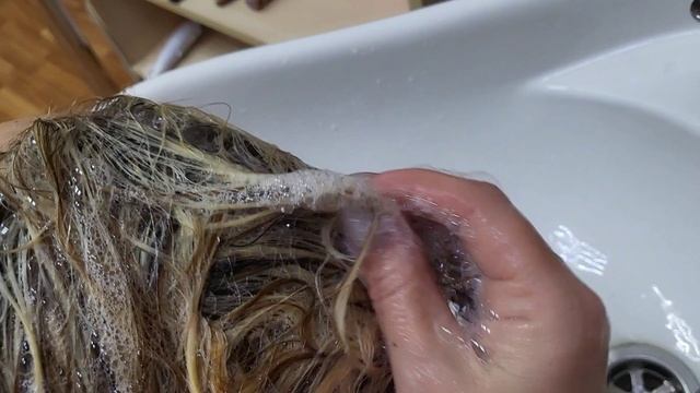 Мелирование волос+ тонирование Оллин 9/7+9/22