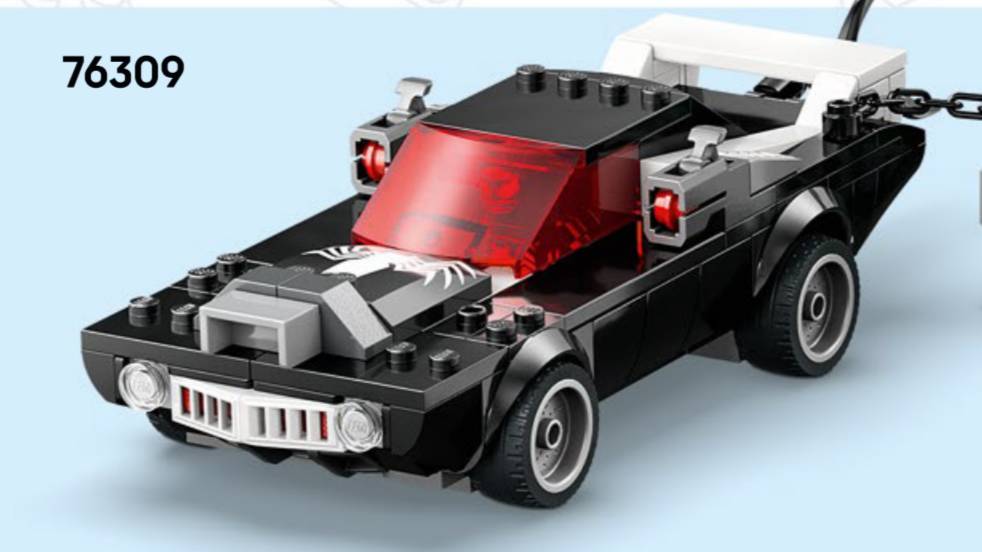 LEGO. Лего . машинка. маслкар веном. LEGO Super Heroes 76309