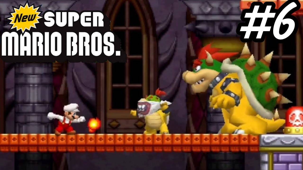 New Super Mario Bros - Часть 6 - Мир 8 ФИНАЛ