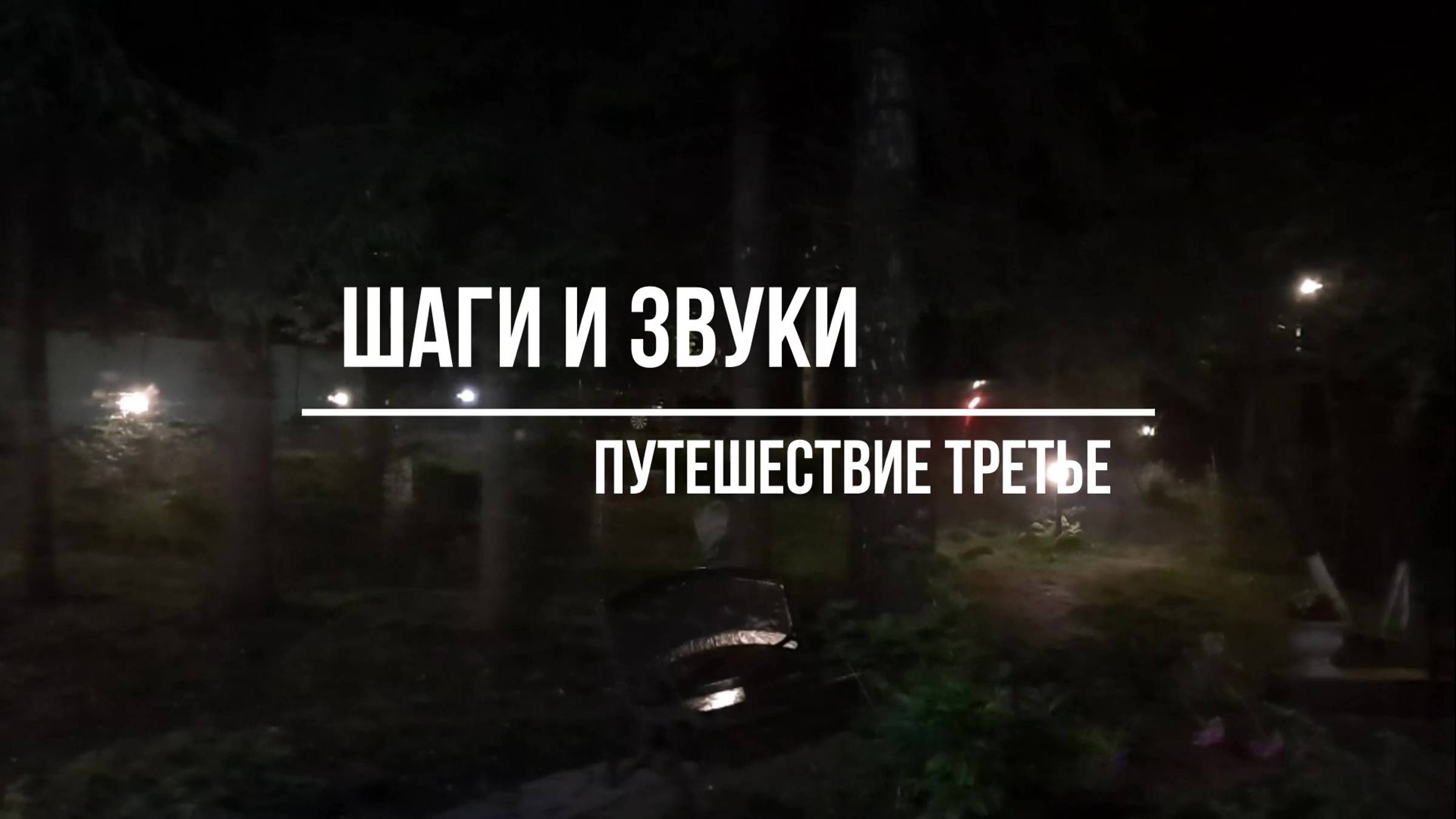 Шаги и звуки 3. Ночь