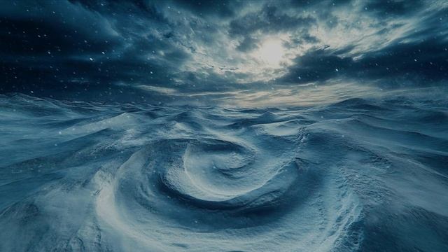 Снежная буря рвёт и мечет