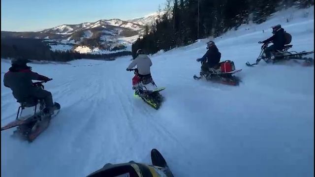 Электро сноубайк в туре ELIQ на Алтае 2025_г2