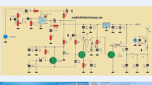 Транзисторный передатчик 3 Мгц