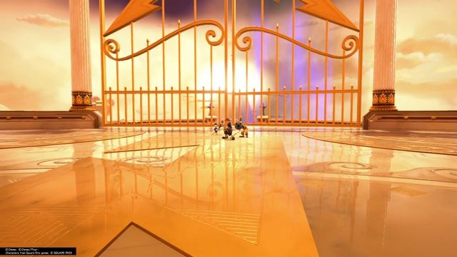 kingdom hearts III катсцены, сражение с титанами