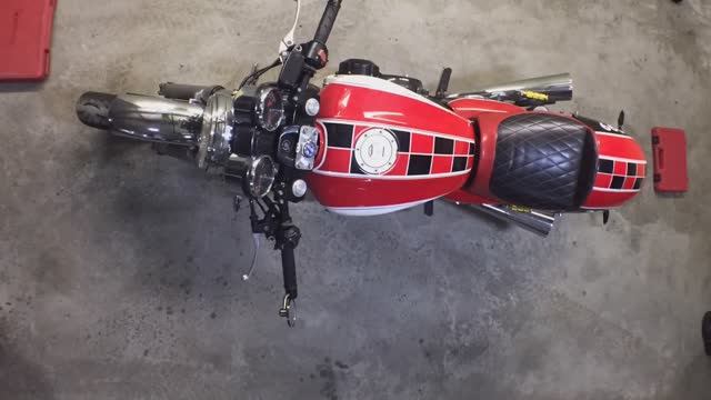 Honda CB400 nc36 caferacer замена цепи и звезды