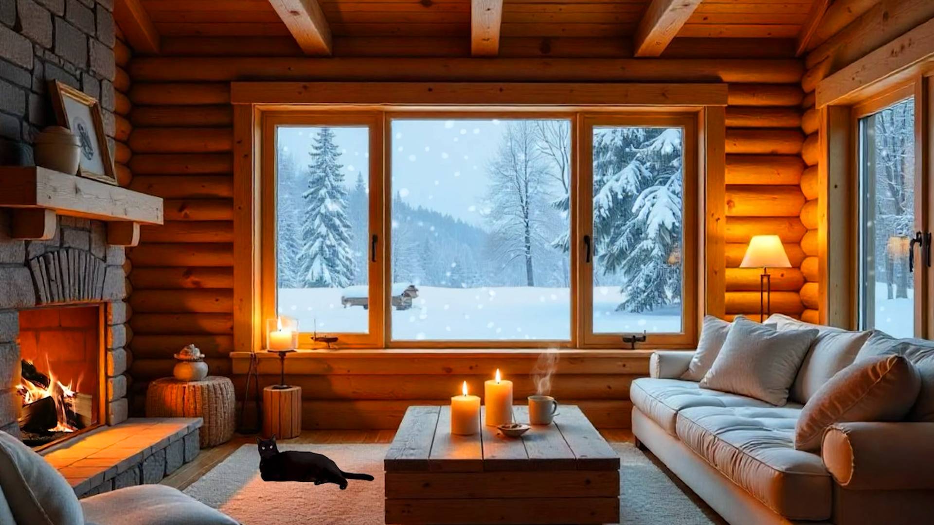 ❄️ ЧАРУЮЩАЯ РЕЛАКС МУЗЫКА ДЛЯ ДУШИ 🎵 ФЕВРАЛЬСКИЙ ДЖАЗ И ОГОНЬ В КАМИНЕ 🎵 НЕЖНАЯ МУЗЫКА ДЛЯ СНА