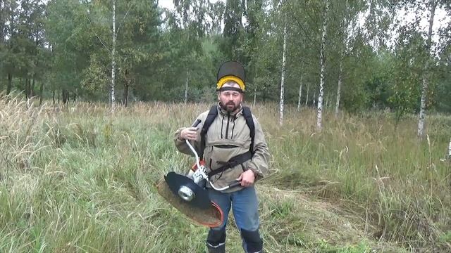 Тест Трёх Дисков для Сенокоса на Триммер и Головки Четырёх Лесочной - 2024