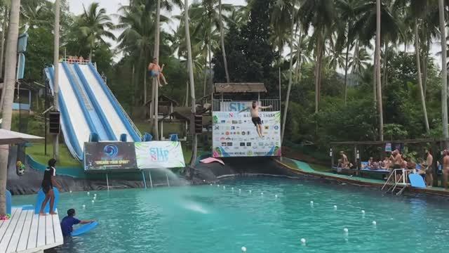 Водный аттракцион на koh Phangan