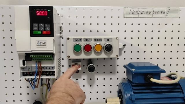 Настройка частотного преобразователя серии ZV