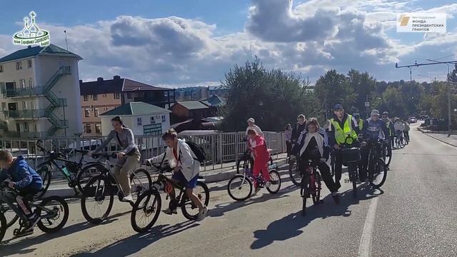 XXII ВЕЛОСИПЕДНЫЙ  КРЕСТНЫЙ ХОД. Храм Серафима Саровского. Анапа 2024