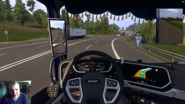 Euro Truck Simulator 2 сезон 3 серия 10 Два раза перевернул машину