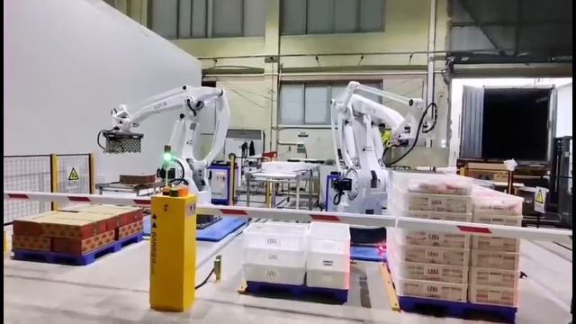 Паллетирование ящиков