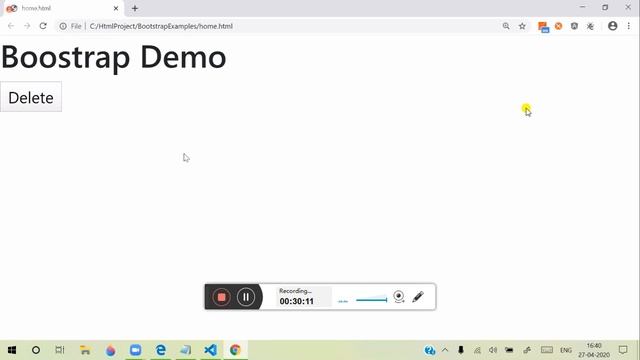 Bootstrap Classes Video 1