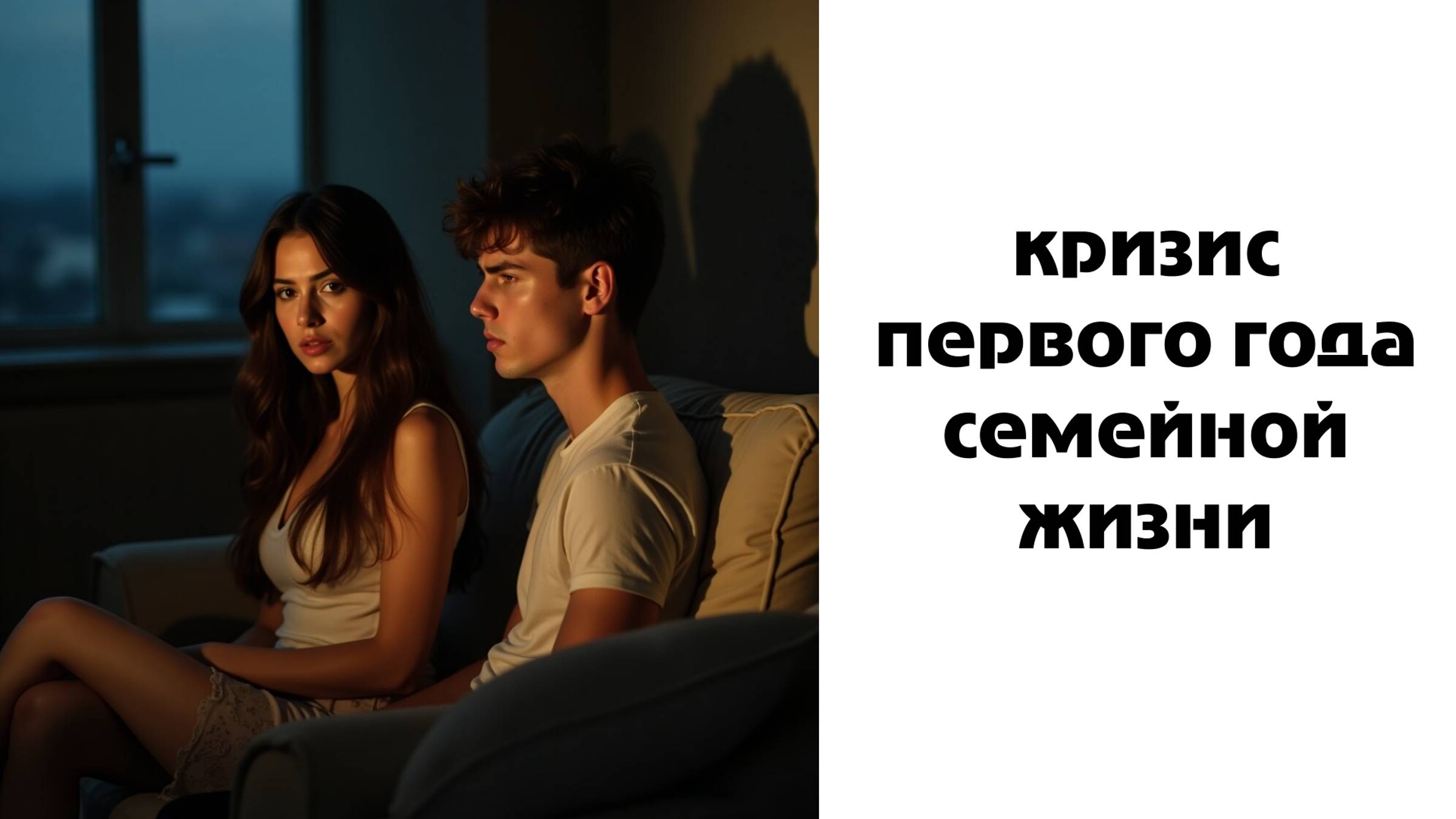 1. Кризис первого года семейной жизни