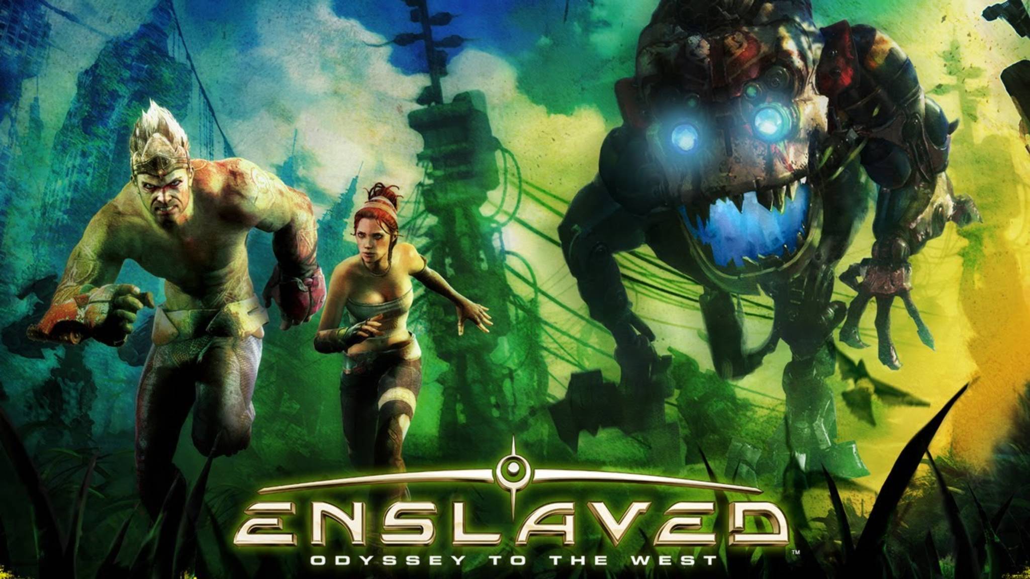 Enslaved - Odyssey to the West ◉ Прохождение ➤ Часть: 1 ➤ Манки и Трип. Побег с корабля.