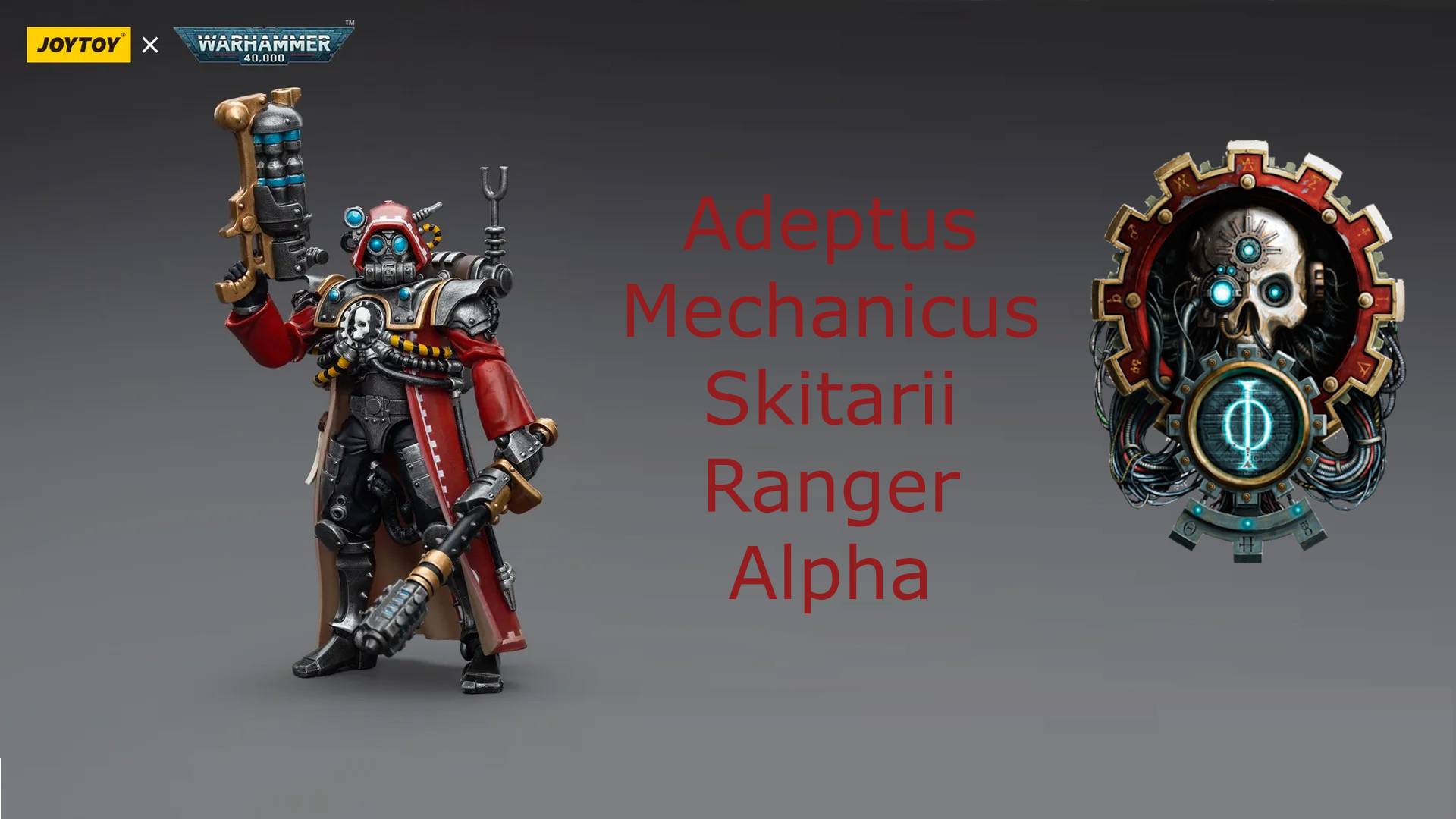 JOYTOY Warhammer 40k Adeptus Mechanicus Skitarii Ranger Alpha Обзор