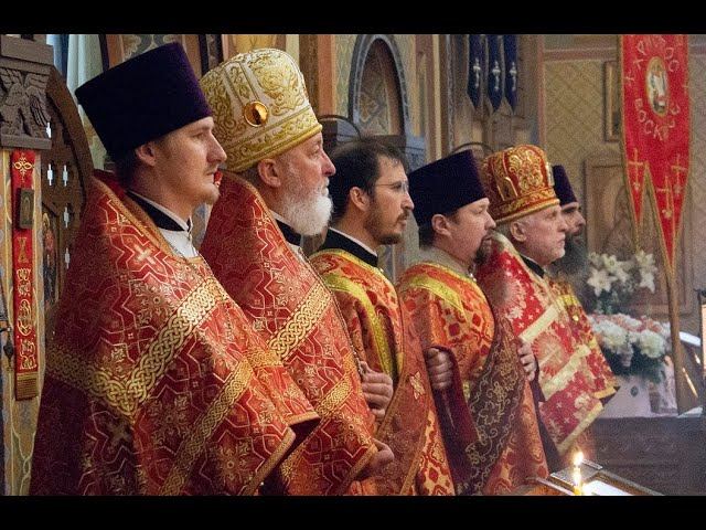 Архиерейское богослужение. Храм Серафима Саровского в Анапе