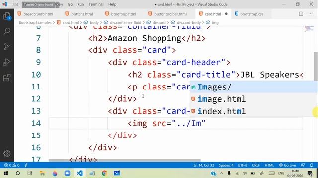 Bootstrap Class Video 5
