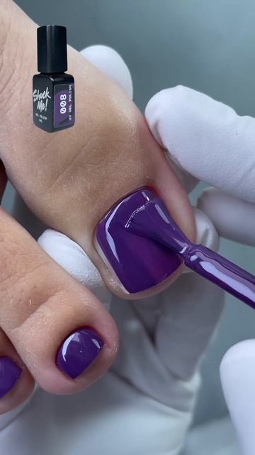 Синий маникюр!