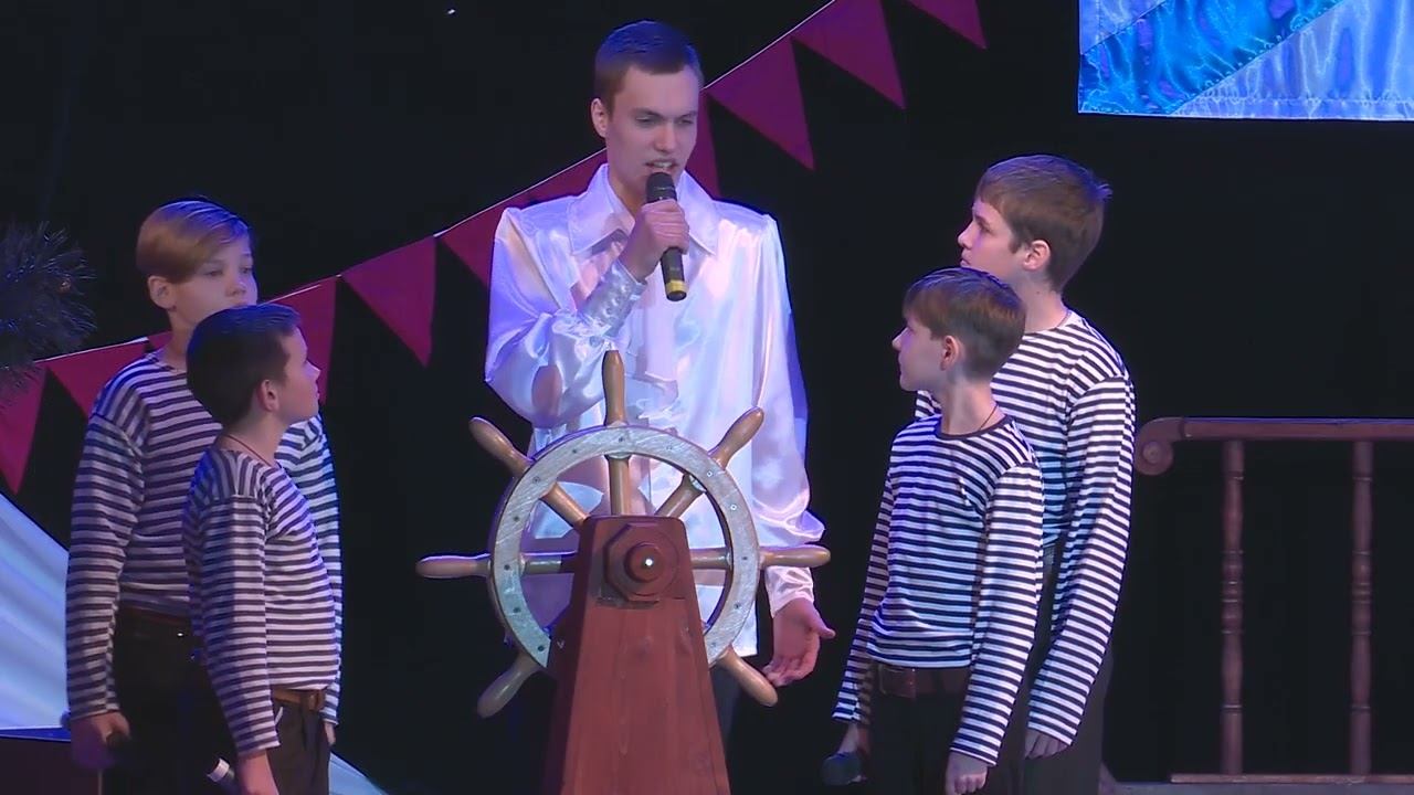 спектакль "Под парусами Рождества Христова" (Ф. Ушаков). Храм Серафима Саровского в Анапе