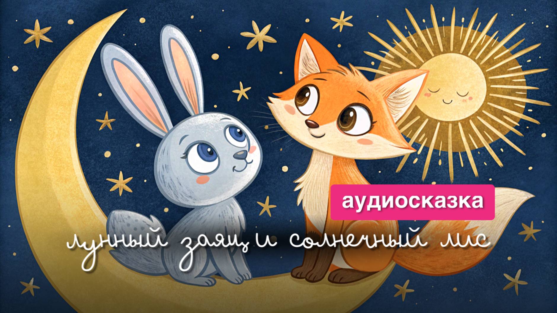Сказка о Лунном Зайце и Солнечном Лисе. Аудиосказка.