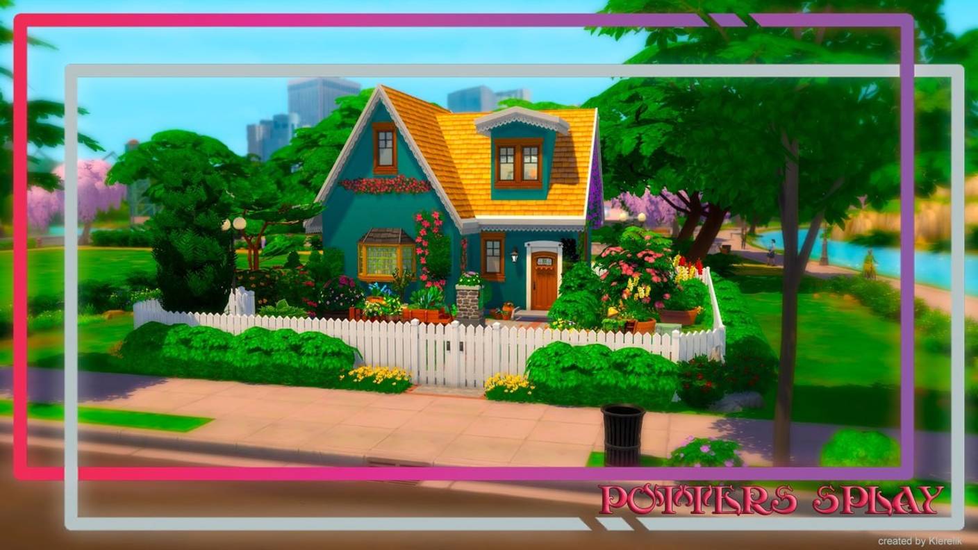 The Sims 4 Speed Build. Поттерс Сплей