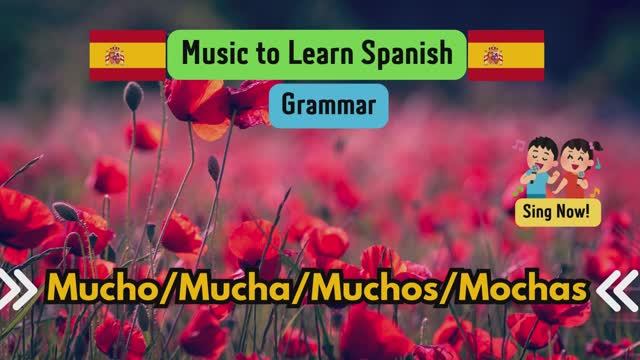 Music to Learn Spanish.Mucho