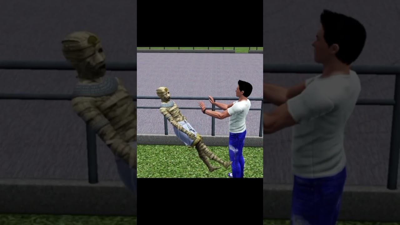 The sims 3! Удары!