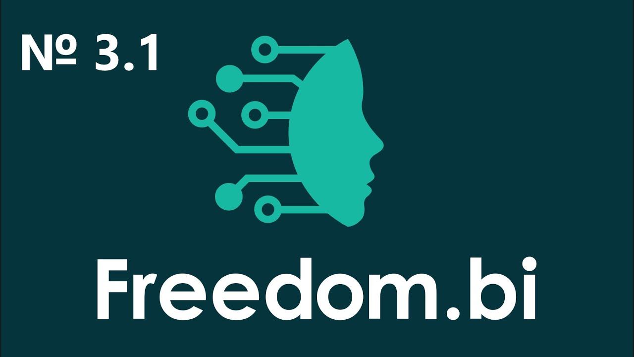 3.1  Создание проекта и работа в блоке проекты Freedom.bi