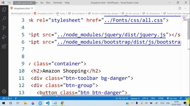 Bootstrap Class Video 9