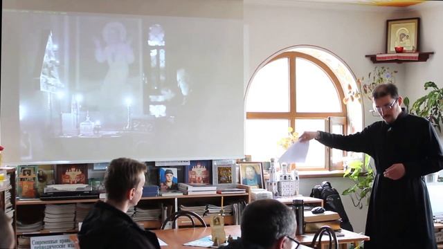 Лекция "Богослужения Страстной седмицы", 1 часть. Диакон Илья. Храм Серафима Саровского в Анапе