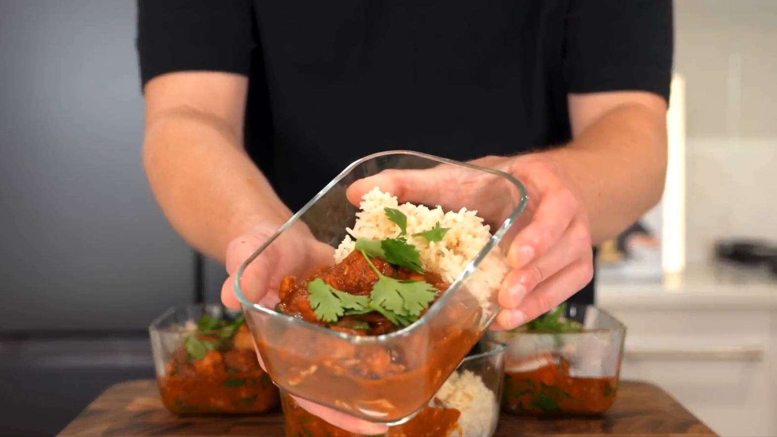 Приготовление блюда с Карри из курицы с ВЫСОКИМ СОДЕРЖАНИЕМ БЕЛКА