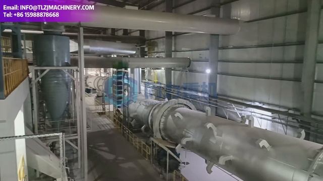 3D-макет линии по производству комплексных удобрений NPK: высокая эффективность и экономия места.