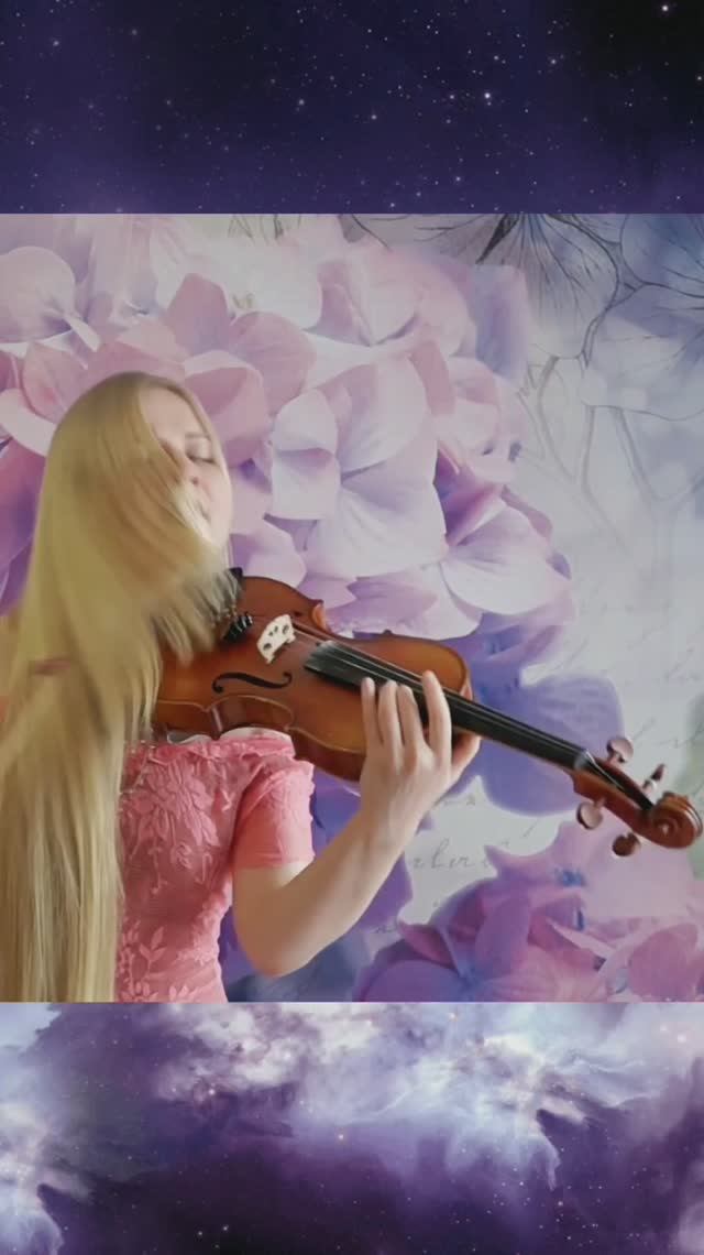 Красивая мелодия на скрипке в живом исполнении. "Je t'aime" Lara Fabian. Музыкант Алина Герц.