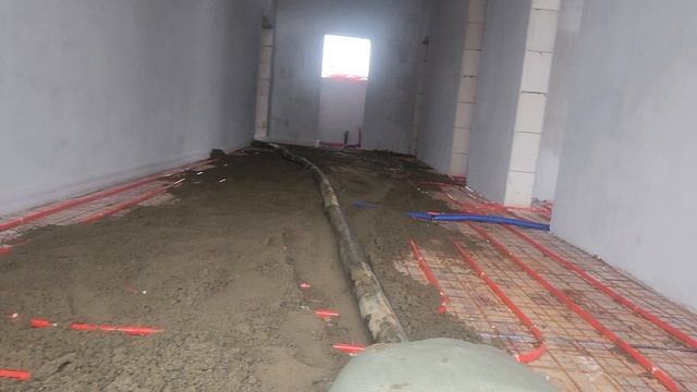 Обустройство полусухой механизированной стяжки.