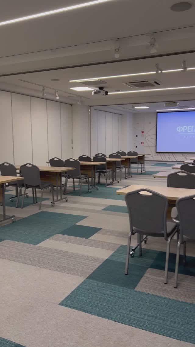 Зал 128 кв.м. Рассадка "Класс".