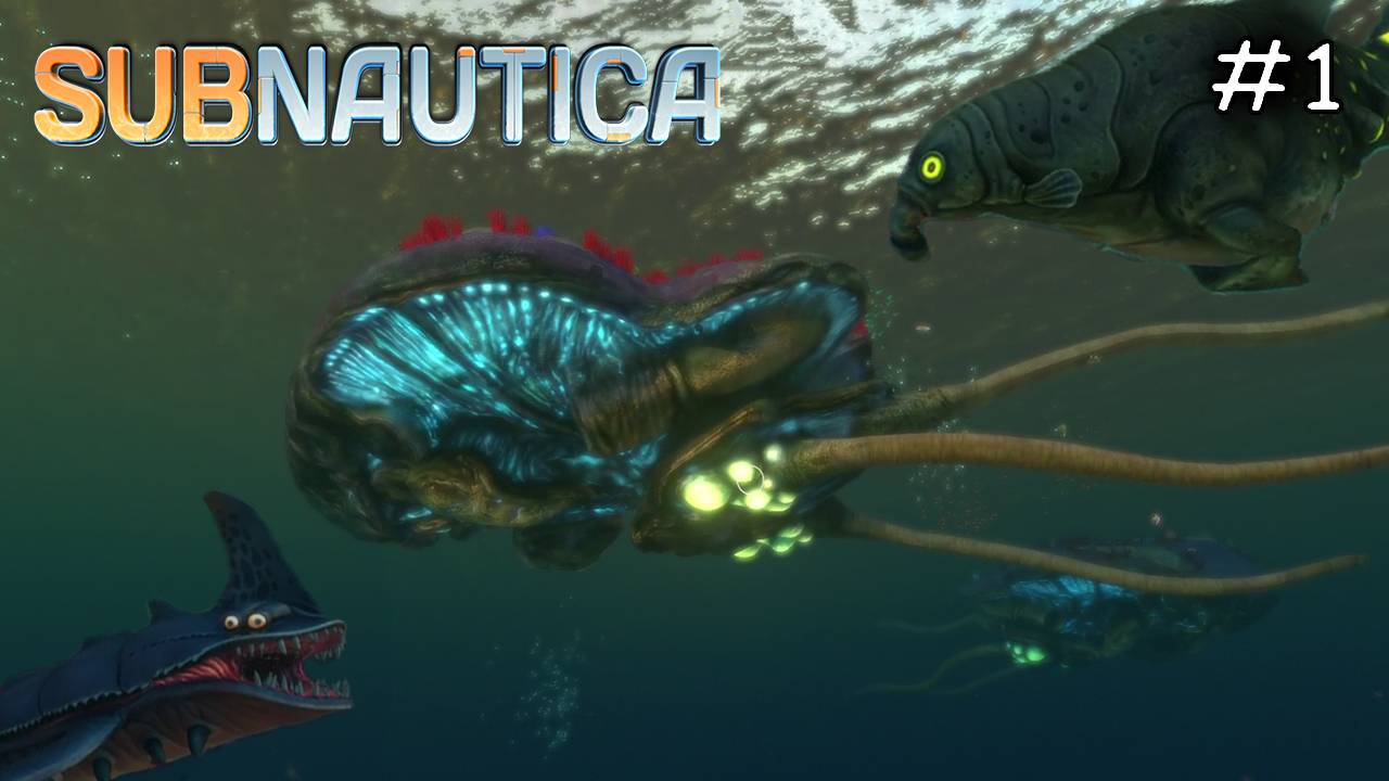 монстры в океане на чужой планете #1  ► Subnautica