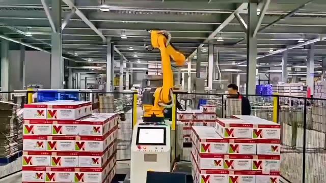 Паллетирование коробок