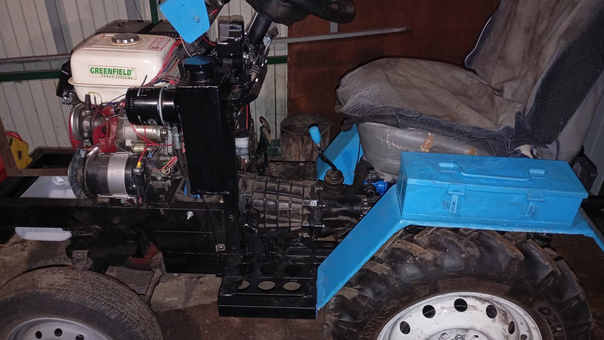 догруз на задний мост МТ классика и др. доработки