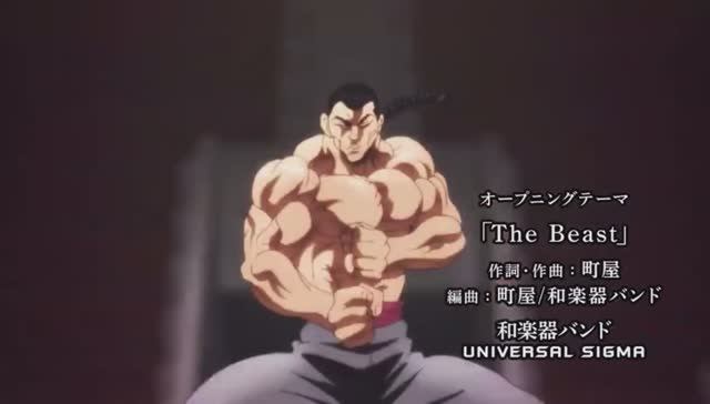 Баки Ханма сын великана/Baki Hanma son of ogre (Opening 6)