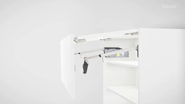 AVENTOS HF top – монтаж фасада