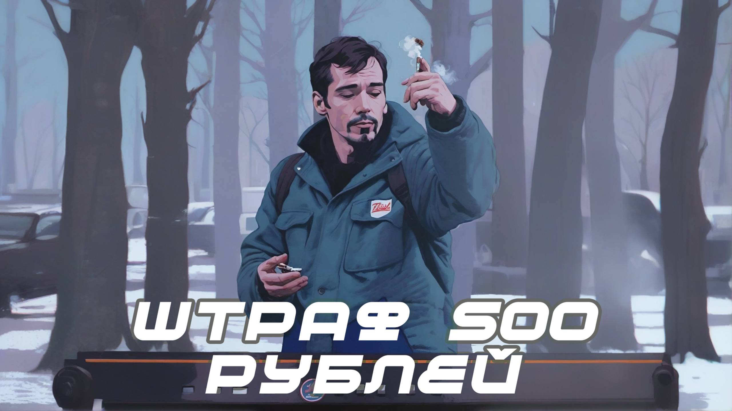 Курение на платформах МЦД / СПОРТОПЫТ / Напоминаем о штрафах за курение на платформах РЖД